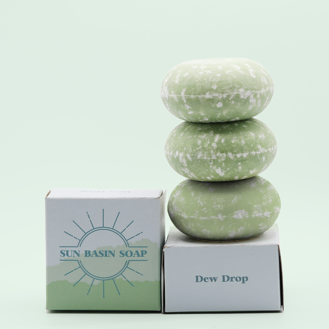 Good Store - Sun Basin Soap - Dew Drop Rosemary Mint Shampoo Bar