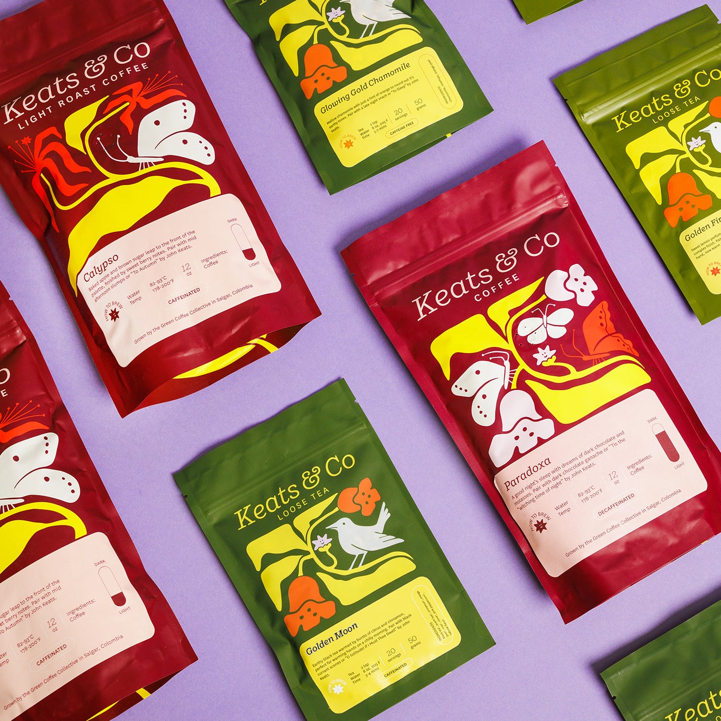 Good Store - Keats & Co Loose Leaf Tea and Coffee Beans Bundle