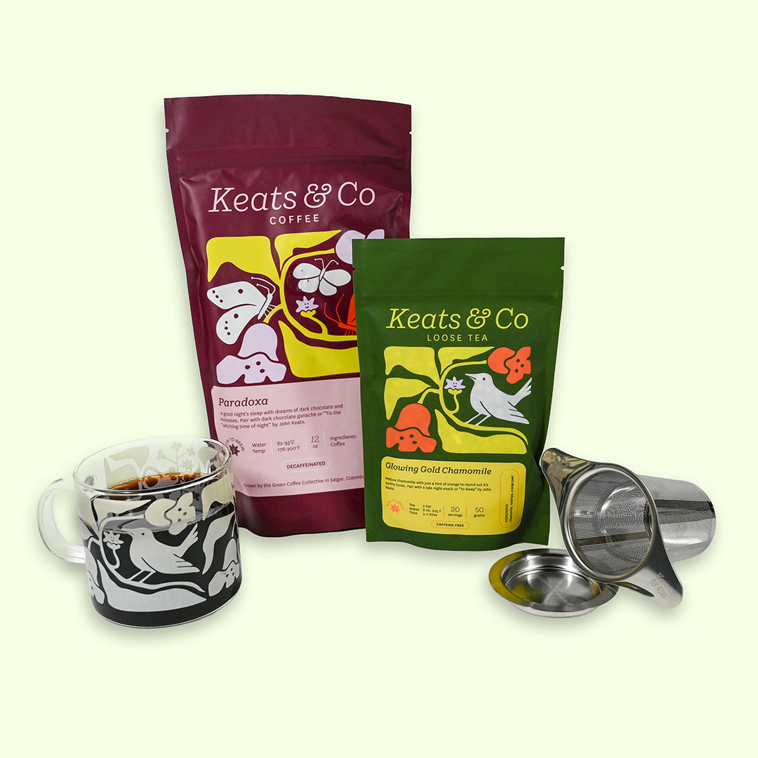 Keats & Co Loose Leaf Tea and Coffee | 100% of Profit to Charity